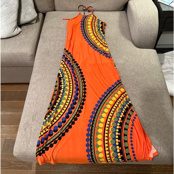 Dresses | Gorgeous Super Sexy Stretchy Comfy Tight Orange Dress With ...